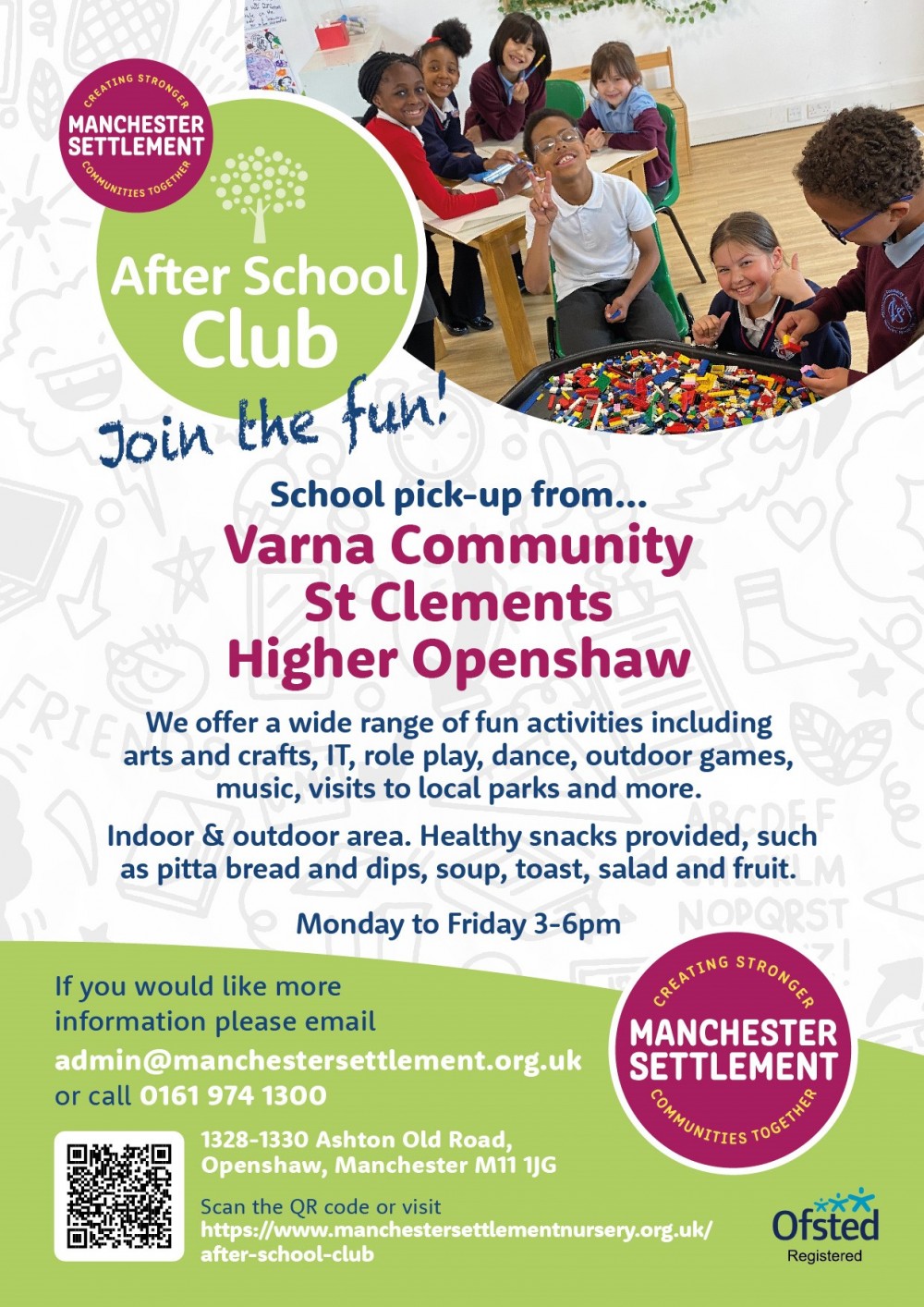 After School Club | Manchester Settlement Nursery